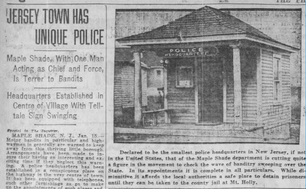 Maple Shade Police Department – Maple Shade PD